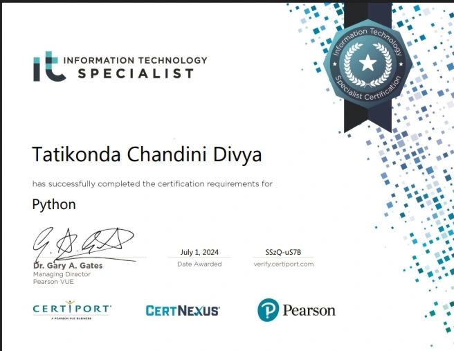 Chandini Divya Tatikonda on LinkedIn: #python #syntax #inbuilt #ceo Chandini Divya Tatikonda on LinkedIn: #python #syntax #inbuilt #ceo