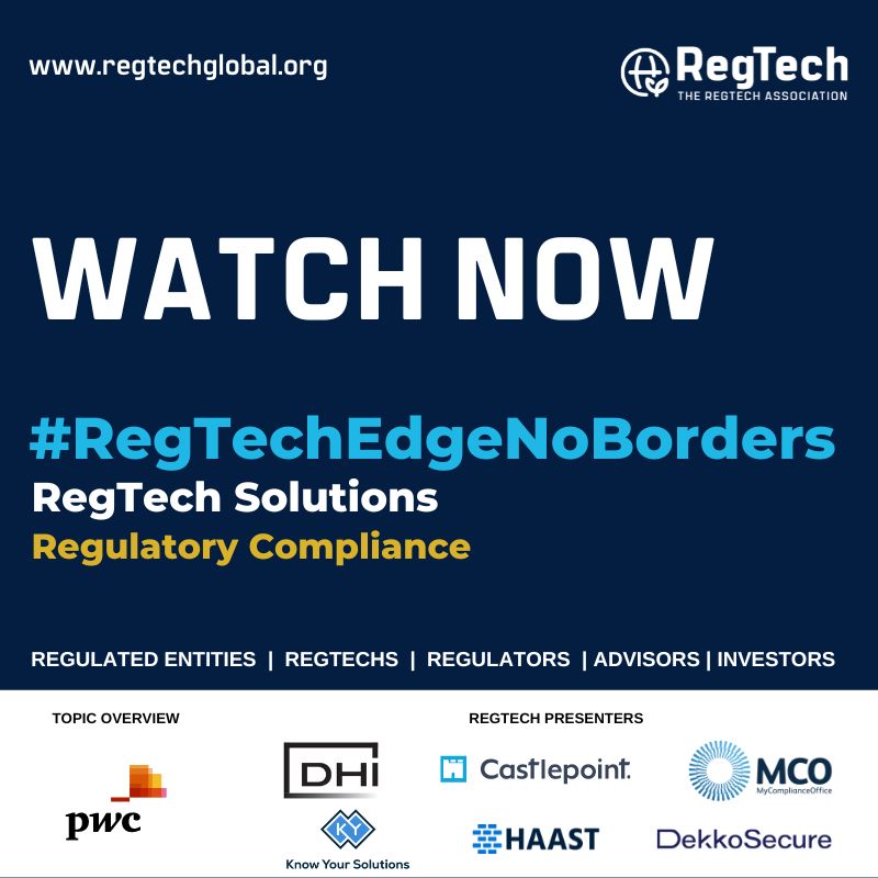 RegTech is important for CEOs. Learn how to manage regulatory change ... RegTech is important for CEOs. Learn how to manage regulatory change ...