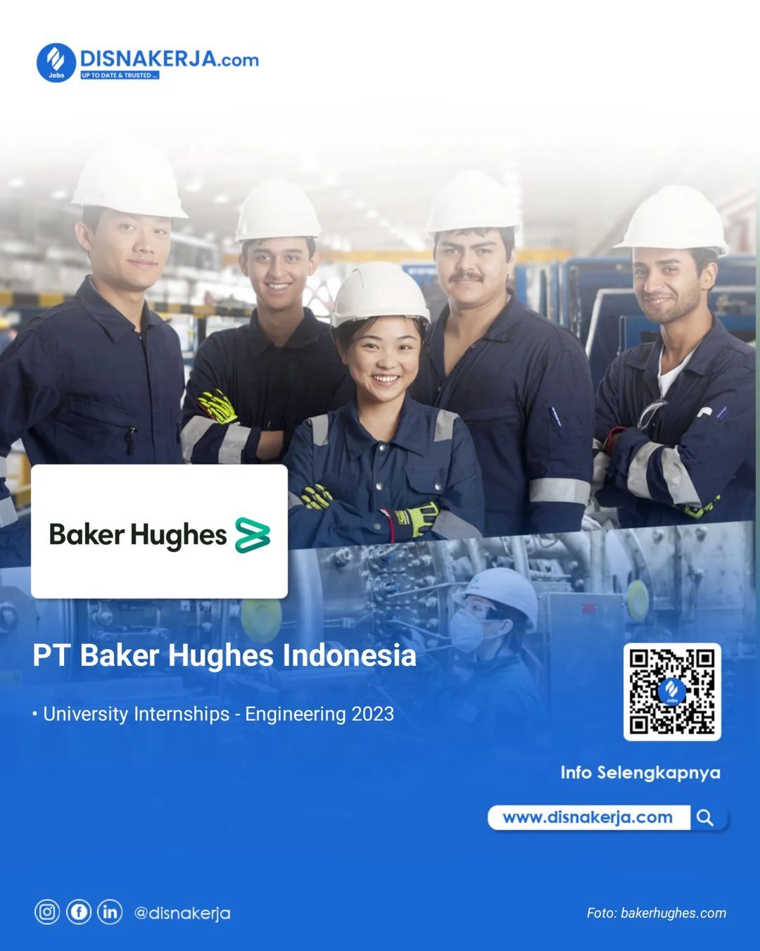 DISNAKERJA on LinkedIn: PT Baker Hughes Indonesia - DISNAKERJA.COM DISNAKERJA on LinkedIn: PT Baker Hughes Indonesia - DISNAKERJA.COM