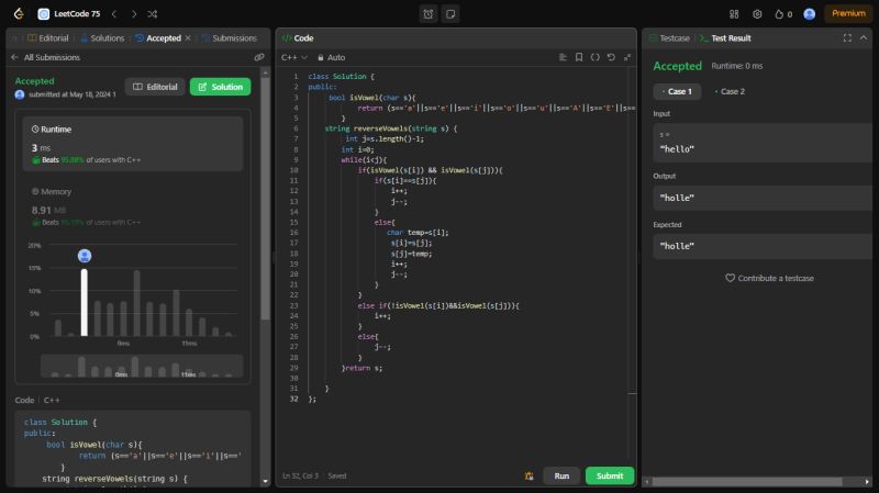 Jebilo Denisha J on LinkedIn: #leetcode #problemsolving #coding Jebilo Denisha J on LinkedIn: #leetcode #problemsolving #coding