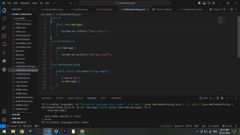 Sanyam Arya on LinkedIn: #java #programming #finalkeyword # ... Sanyam Arya on LinkedIn: #java #programming #finalkeyword # ...