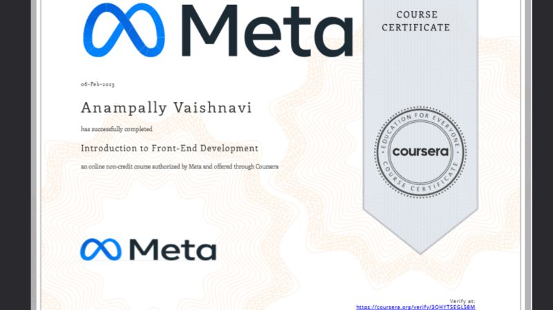 Vaishnavi Anampally on LinkedIn: #html #css #javascript #frontend #design Vaishnavi Anampally on LinkedIn: #html #css #javascript #frontend #design