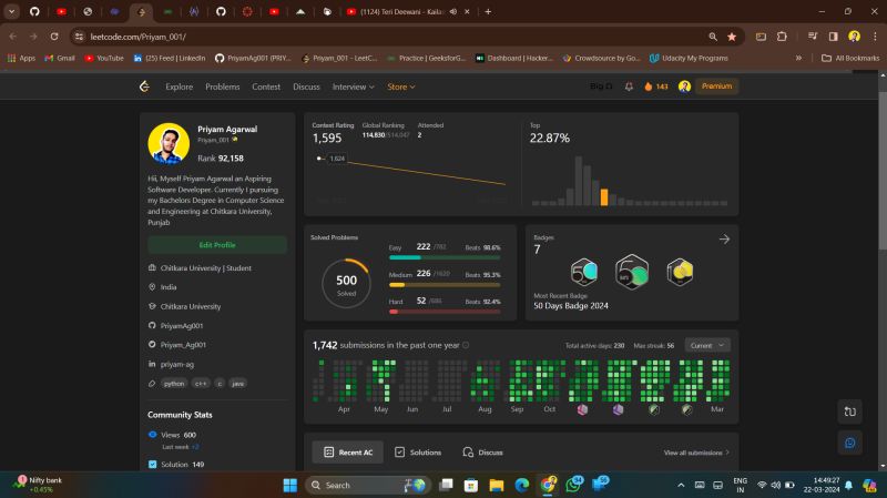 Priyam Agarwal on LinkedIn: #leetcode #cplusplus #problemsolving # ... Priyam Agarwal on LinkedIn: #leetcode #cplusplus #problemsolving # ...