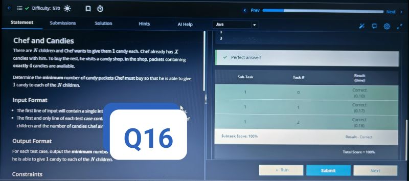 KartiK Kumar on LinkedIn: #codingchallenge #day6 #codechef #java # ... KartiK Kumar on LinkedIn: #codingchallenge #day6 #codechef #java # ...