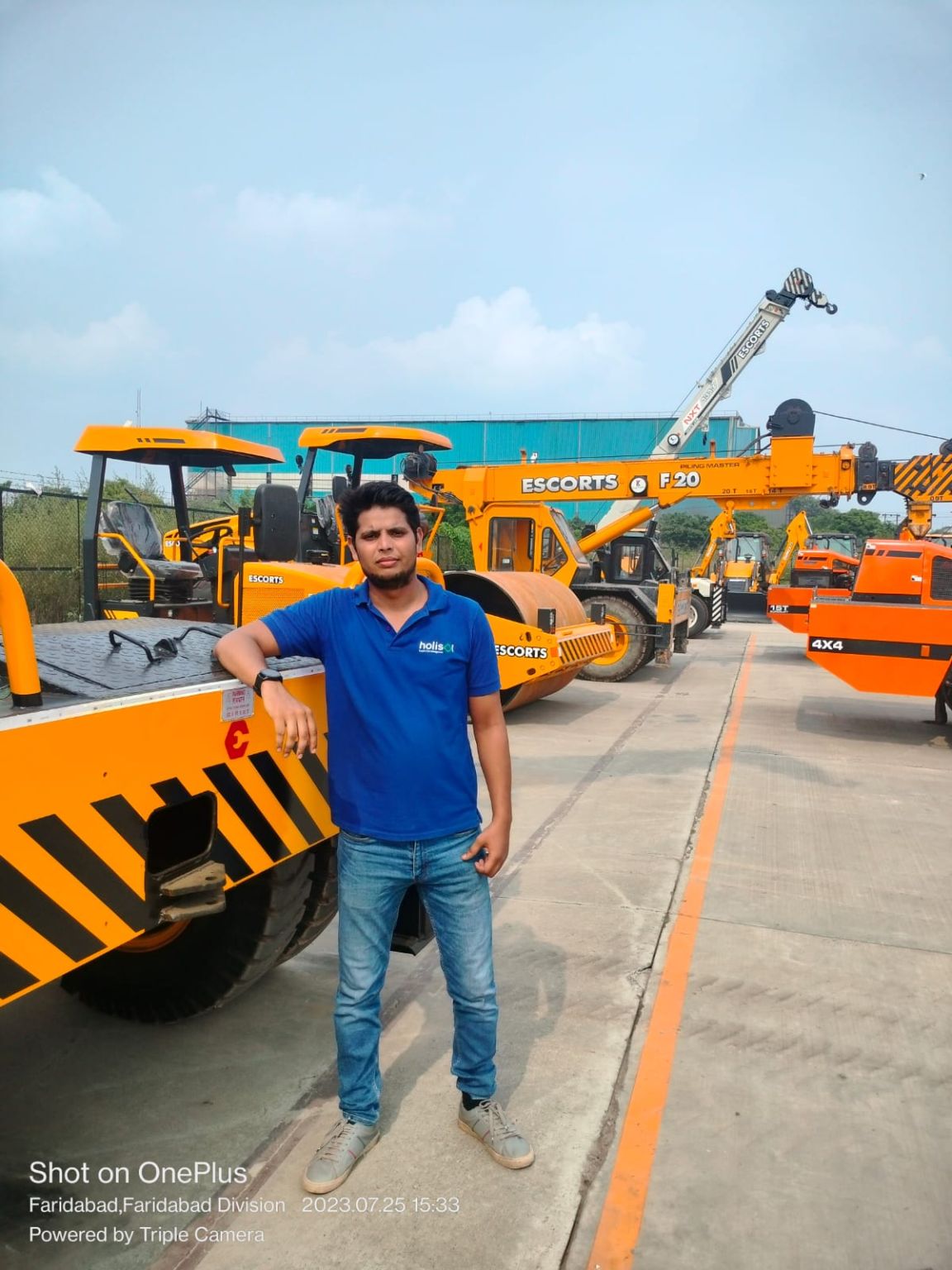 Pushpesh Sharma on LinkedIn: #escortsconstruction #faridabad #jcb #holisol Pushpesh Sharma on LinkedIn: #escortsconstruction #faridabad #jcb #holisol