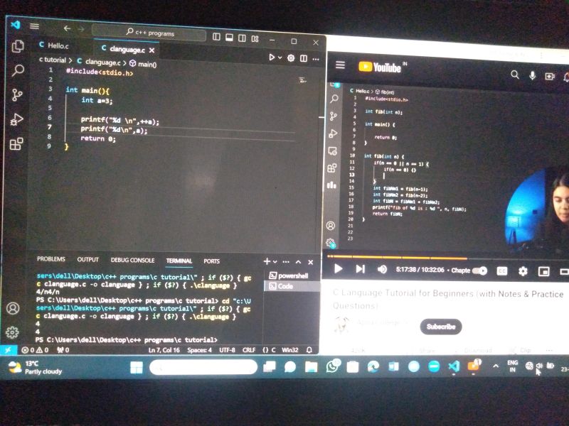 Sohini Rathor on LinkedIn: #coding #code #cprogramminglanguage # ... Sohini Rathor on LinkedIn: #coding #code #cprogramminglanguage # ...