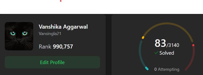 Vanshika Aggarwal on LinkedIn: #leetcode #100_days_coding_challenge # ... Vanshika Aggarwal on LinkedIn: #leetcode #100_days_coding_challenge # ...