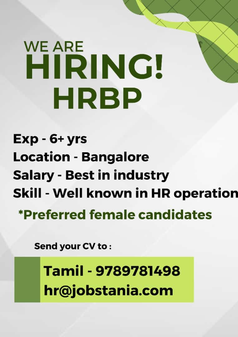 Tamil Saravanan on LinkedIn: #hiring #hr #bangalore #bpo #ites # ... Tamil Saravanan on LinkedIn: #hiring #hr #bangalore #bpo #ites # ...