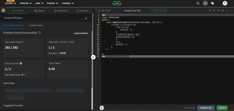 Tanishq Rathi on LinkedIn: #leetcode #arraymanipulation #problemsolving ... Tanishq Rathi on LinkedIn: #leetcode #arraymanipulation #problemsolving ...
