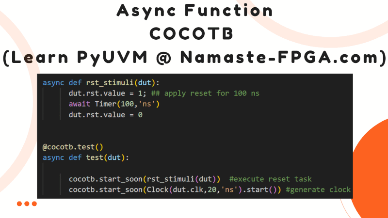 Namaste FPGA Technologies on LinkedIn: async vs sync in Python and its ... Namaste FPGA Technologies on LinkedIn: async vs sync in Python and its ...