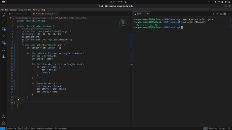 ARYAN SWAMI on LinkedIn: #dsa #datastructures #algorithms #sorting # ... ARYAN SWAMI on LinkedIn: #dsa #datastructures #algorithms #sorting # ...