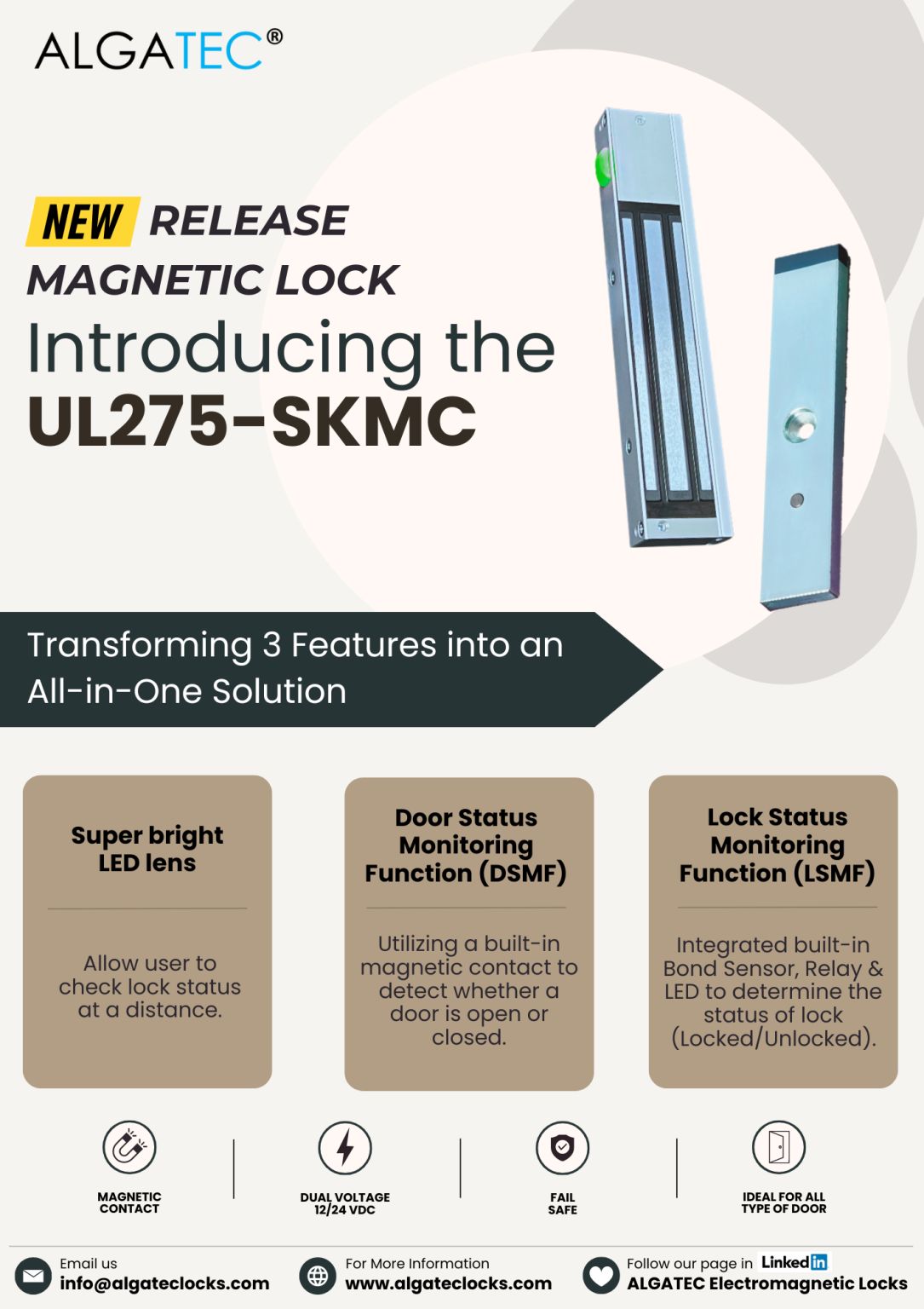 ALGATEC Electromagnetic Locks on LinkedIn: #electromagneticlock # ... ALGATEC Electromagnetic Locks on LinkedIn: #electromagneticlock # ...