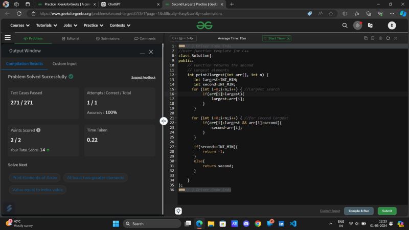 Dhruv Talwar on LinkedIn: #cplusplus #codingchallenge #problemsolving # ... Dhruv Talwar on LinkedIn: #cplusplus #codingchallenge #problemsolving # ...