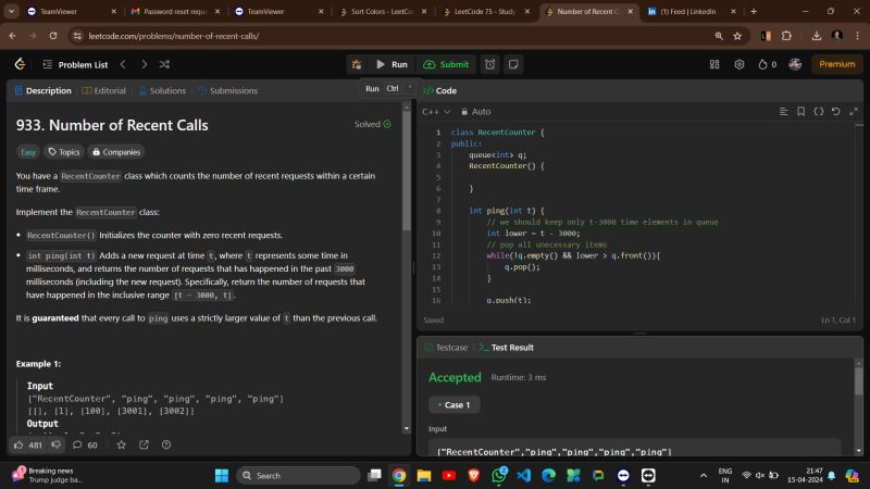 Sunny kumar on LinkedIn: #100daysofcodingchallenge #dsa #leetcode ... Sunny kumar on LinkedIn: #100daysofcodingchallenge #dsa #leetcode ...