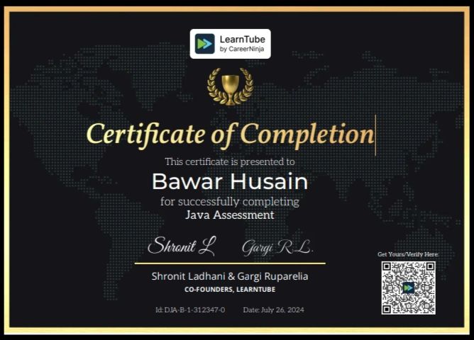 Bawar Husain on LinkedIn: #java #programming #careerninja #learntube # ... Bawar Husain on LinkedIn: #java #programming #careerninja #learntube # ...