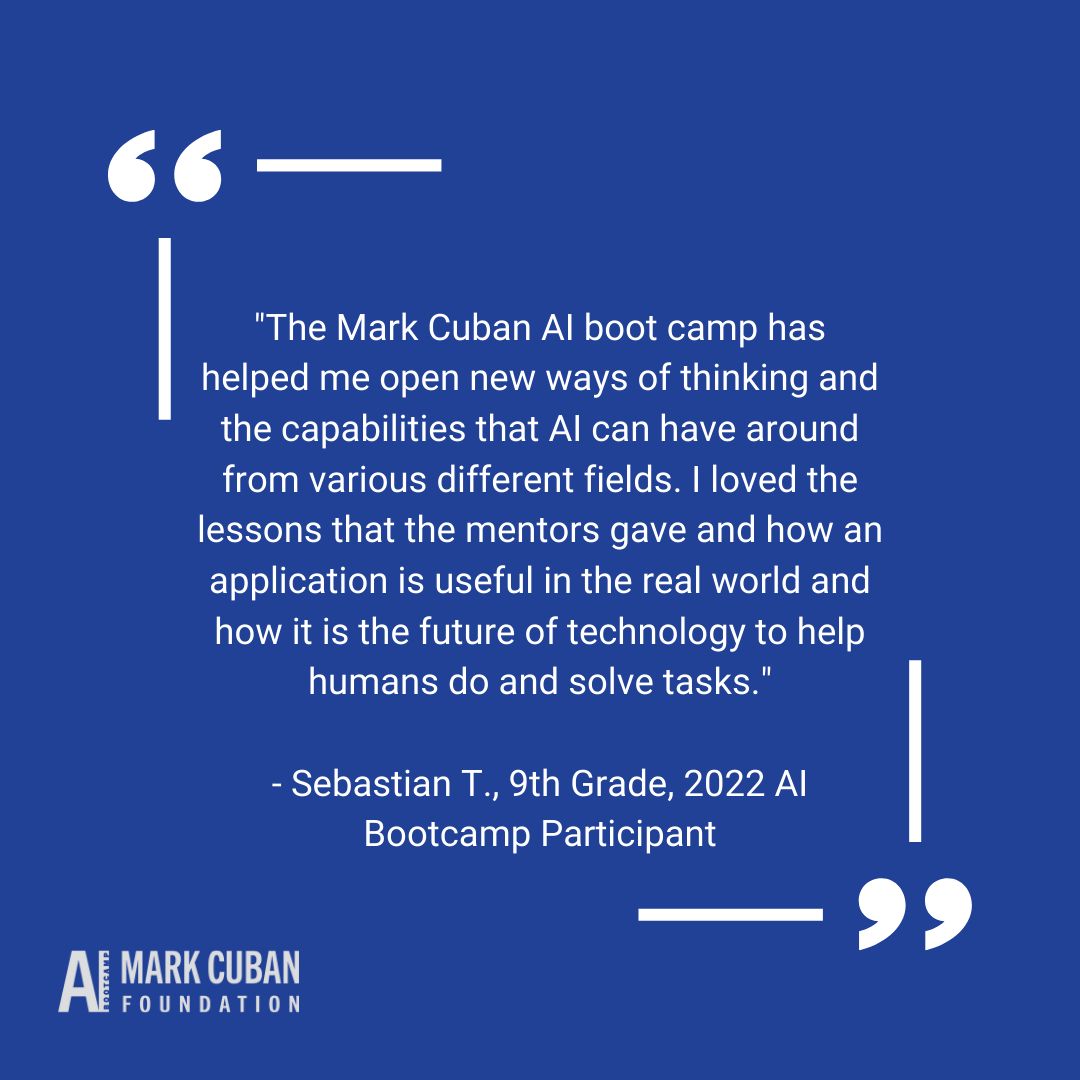 Mark Cuban Foundation on LinkedIn: #aiknowledge Mark Cuban Foundation on LinkedIn: #aiknowledge