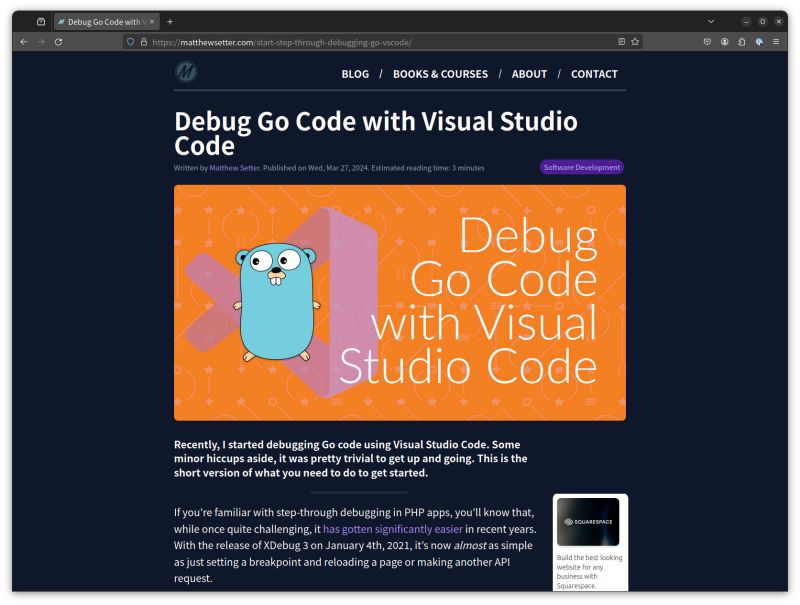 Matthew Setter on LinkedIn: I've finally implemented dark mode in my ... Matthew Setter on LinkedIn: I've finally implemented dark mode in my ...
