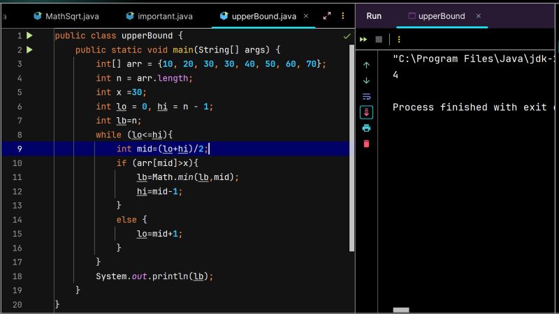 Kamal kumar Sahu on LinkedIn: #java #dsa #codingjourney #binarysearch # ... Kamal kumar Sahu on LinkedIn: #java #dsa #codingjourney #binarysearch # ...