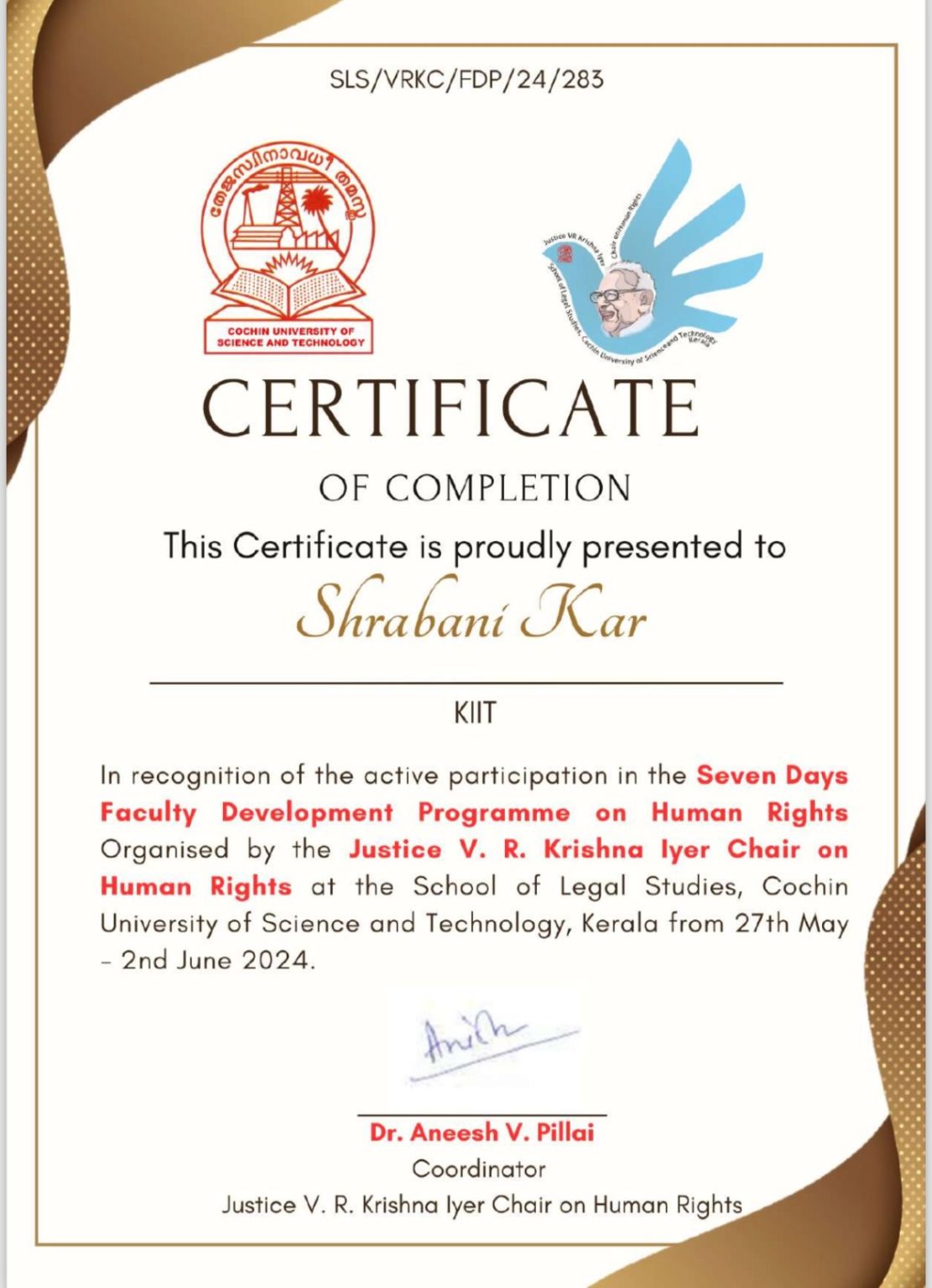 Shrabani Kar on LinkedIn: I have successfully completed the Seven Days ... Shrabani Kar on LinkedIn: I have successfully completed the Seven Days ...