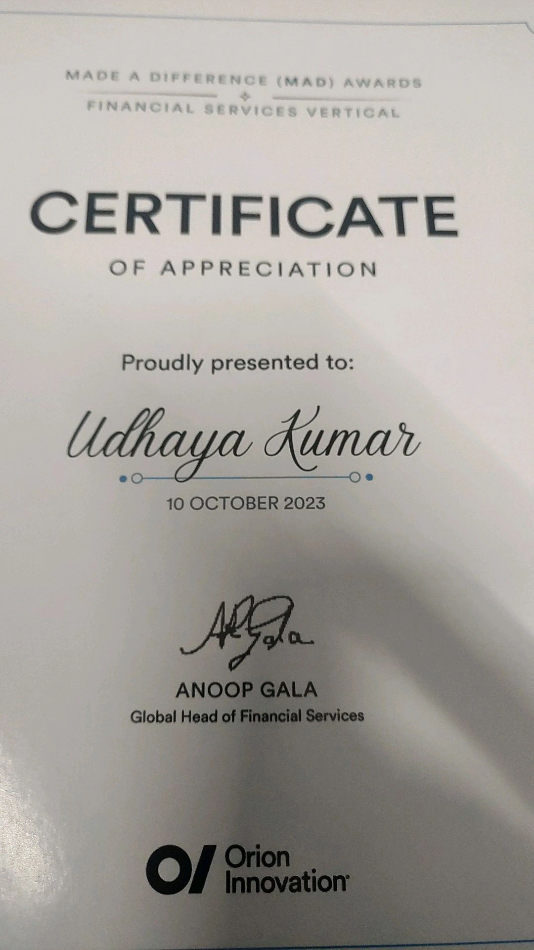 UDHAYA KUMAR posted on LinkedIn UDHAYA KUMAR posted on LinkedIn