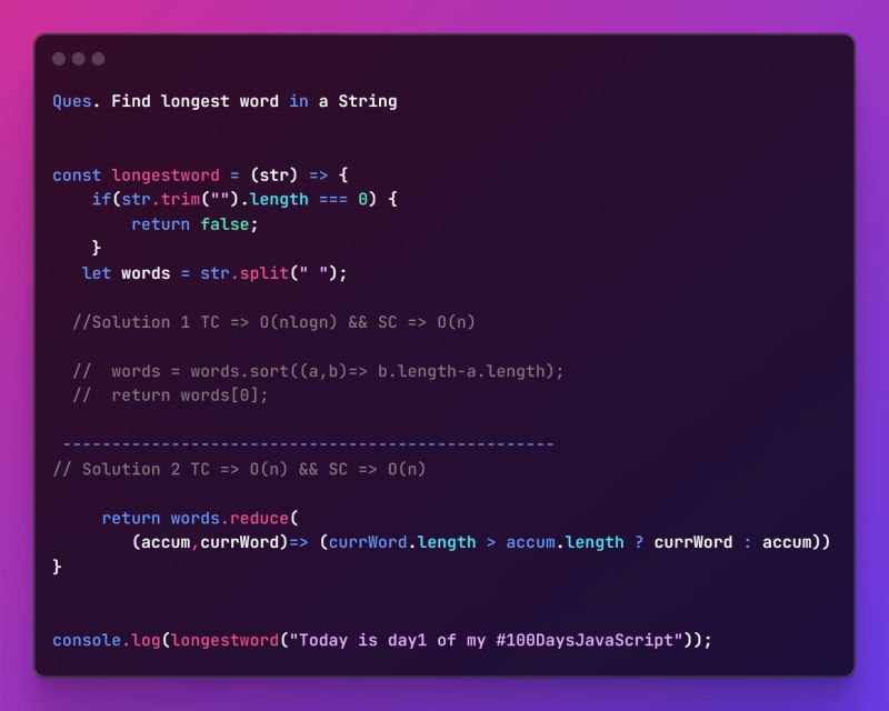 Day 1 of #100Days_JavaScript_Challenge | Kuldeep Chouhan posted on the ... Day 1 of #100Days_JavaScript_Challenge | Kuldeep Chouhan posted on the ...