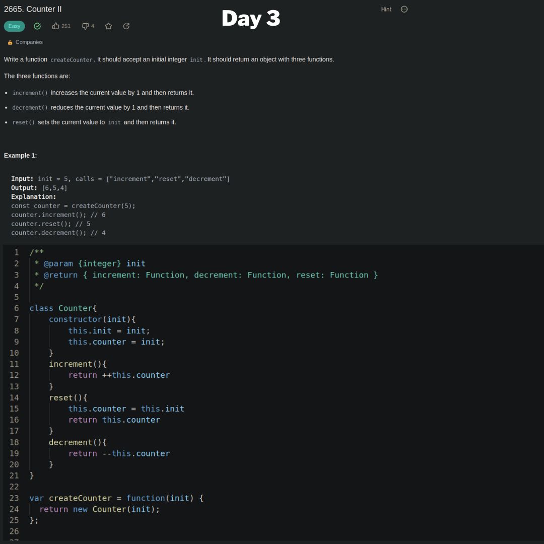 Udaya M on LinkedIn: #javascript #leetcode Udaya M on LinkedIn: #javascript #leetcode