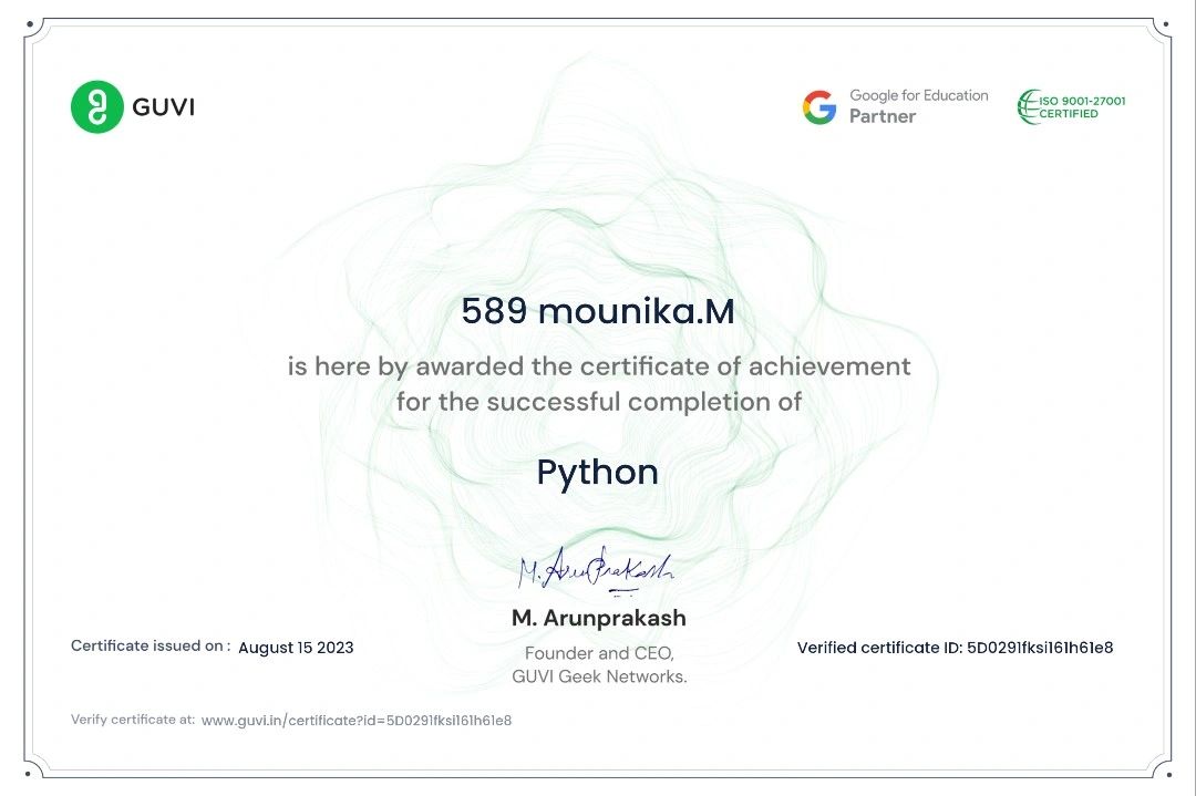 Modem Mounika on LinkedIn: #python #pythonfundamentals #pythondeveloper ... Modem Mounika on LinkedIn: #python #pythonfundamentals #pythondeveloper ...