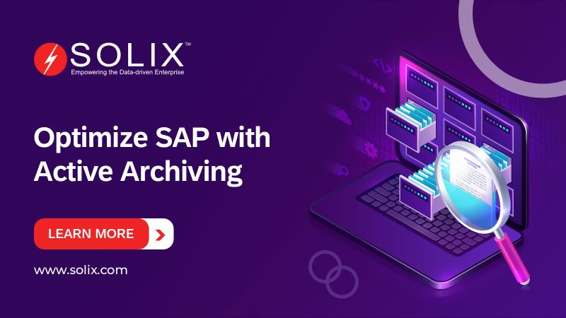 Solix Technologies, Inc. on LinkedIn: Active SAP Data Archiving ... Solix Technologies, Inc. on LinkedIn: Active SAP Data Archiving ...