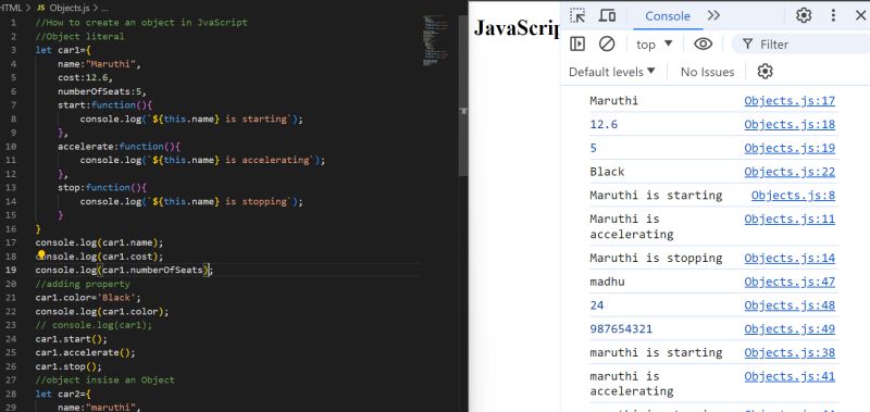 G Malleswari on LinkedIn: #javascript #objects #javaprogramming #java # ... G Malleswari on LinkedIn: #javascript #objects #javaprogramming #java # ...