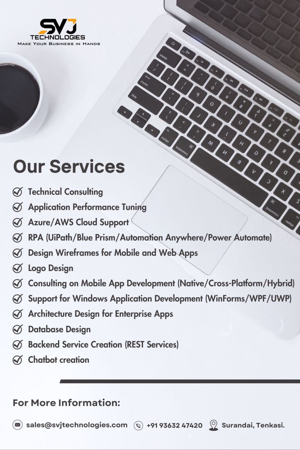 SVJ Technologies on LinkedIn: SVJ Services.. SVJ Technologies on LinkedIn: SVJ Services..