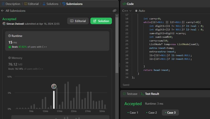 Simran Dwivedi on LinkedIn: #datastructures #algorithms #linkedlists # ... Simran Dwivedi on LinkedIn: #datastructures #algorithms #linkedlists # ...