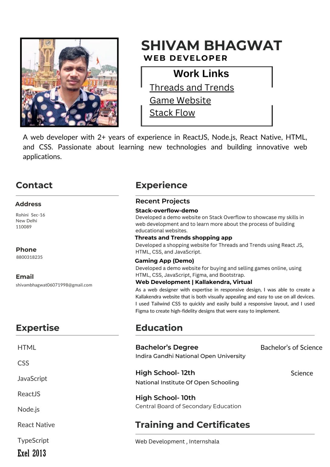 Shivam Bhagwat on LinkedIn: #frontend #backend #reactjs #nodejs #typescript Shivam Bhagwat on LinkedIn: #frontend #backend #reactjs #nodejs #typescript