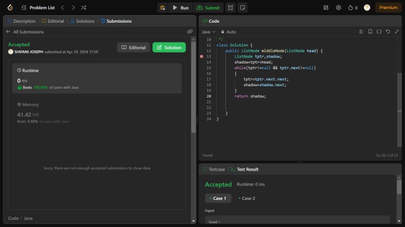 Shifani Joseph on LinkedIn: #leetcode #codingchallenge #algorithm # ... Shifani Joseph on LinkedIn: #leetcode #codingchallenge #algorithm # ...