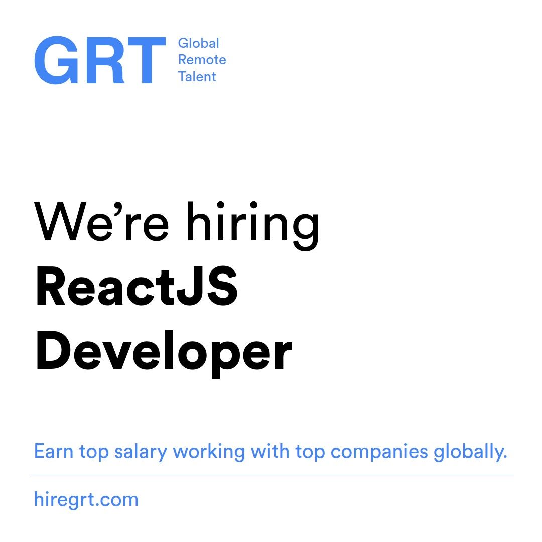 GRT on LinkedIn: #javascript #reactjs #html #css #typescript # ... GRT on LinkedIn: #javascript #reactjs #html #css #typescript # ...