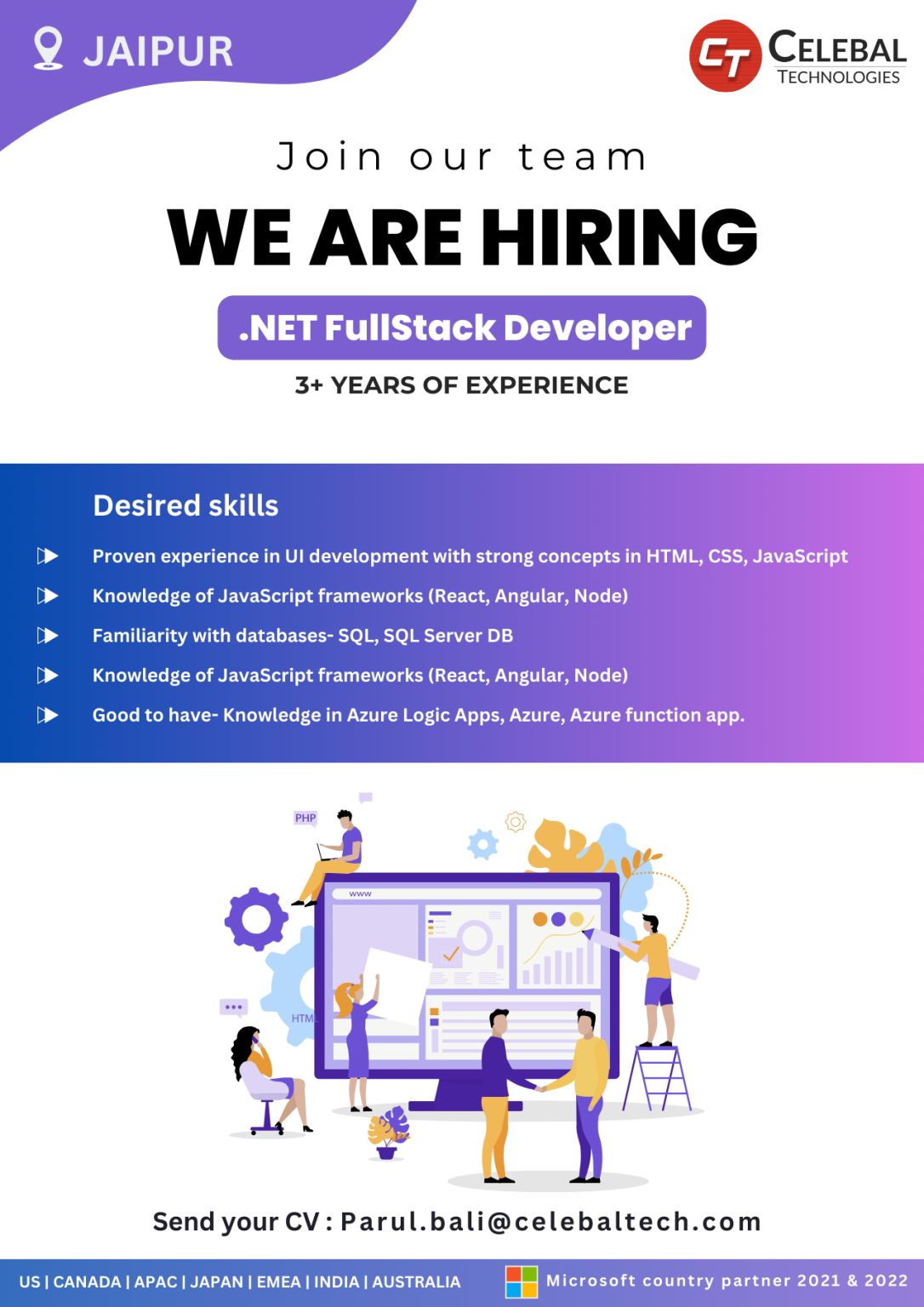 Parul B. on LinkedIn: #fullstackdeveloper #dotnet #aspnet #remotejobs # ... Parul B. on LinkedIn: #fullstackdeveloper #dotnet #aspnet #remotejobs # ...