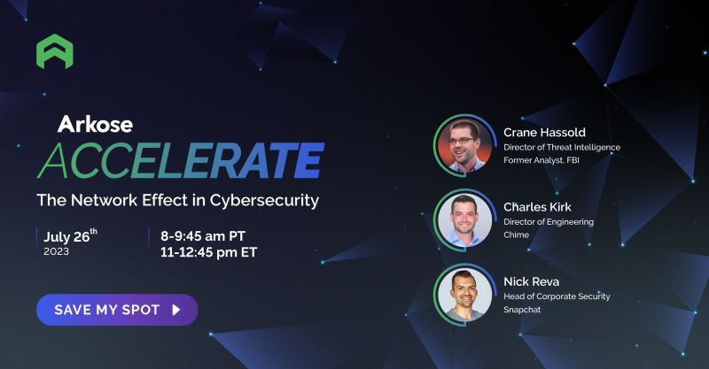 Arkose Labs on LinkedIn: Arkose Accelerate by Arkose Labs Arkose Labs on LinkedIn: Arkose Accelerate by Arkose Labs