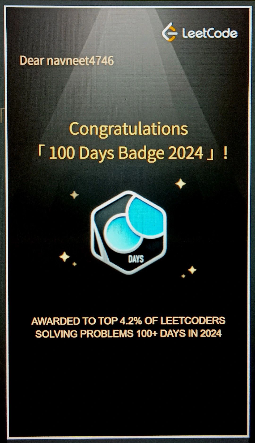 Navneet Kumar on LinkedIn: #leetcode #100daysofcode #codingjourney # ... Navneet Kumar on LinkedIn: #leetcode #100daysofcode #codingjourney # ...