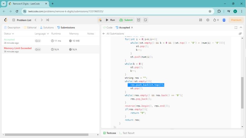 Komal Verma on LinkedIn: #programming #leetcode #tle Komal Verma on LinkedIn: #programming #leetcode #tle