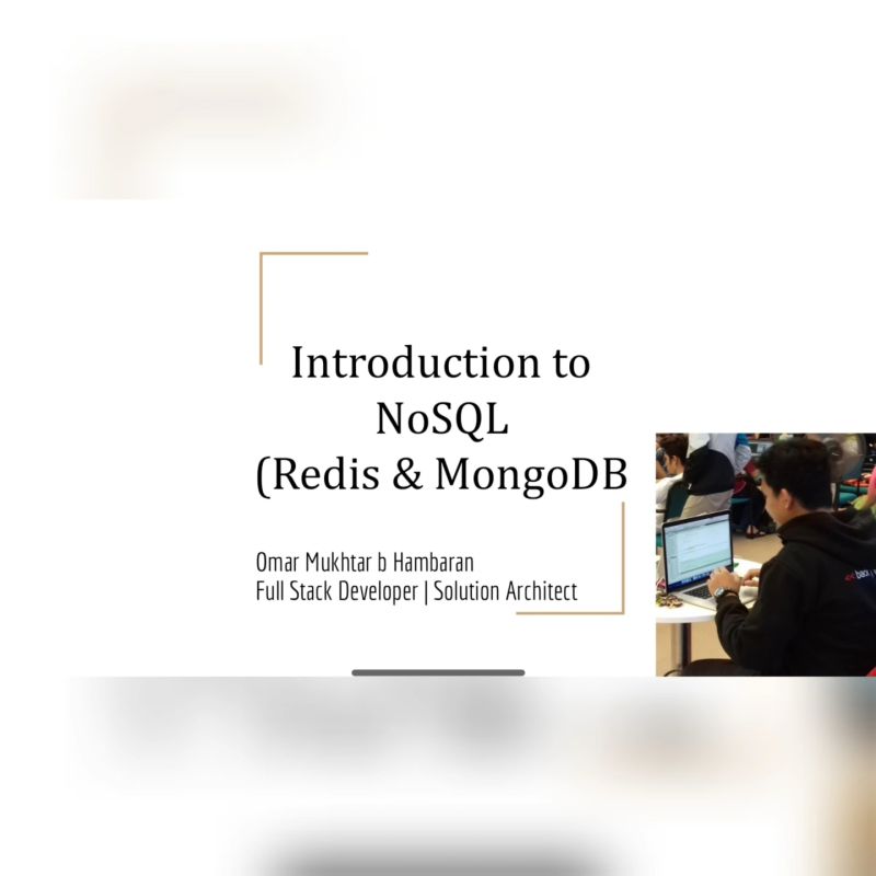 Umar Mukhtar on LinkedIn: #nosql #redis #mongodb #database # ... Umar Mukhtar on LinkedIn: #nosql #redis #mongodb #database # ...