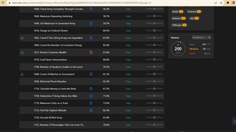🚀 LeetCode 100: Solved 100+ problems! Strengthened problem-solving ... 🚀 LeetCode 100: Solved 100+ problems! Strengthened problem-solving ...