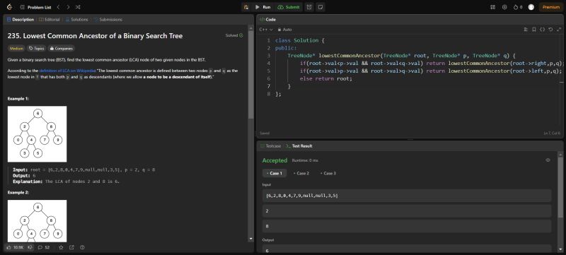 Dixita . on LinkedIn: #cplusplus #codingjourney #binarysearchtree #lca ... Dixita . on LinkedIn: #cplusplus #codingjourney #binarysearchtree #lca ...