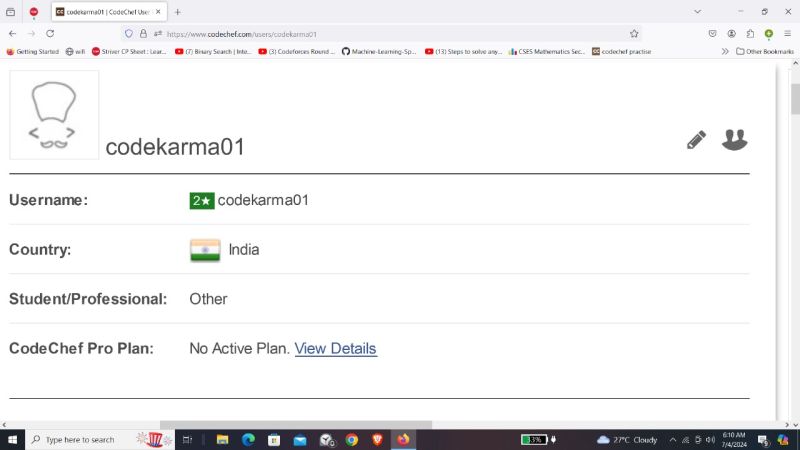 vaibhav joshi on LinkedIn: #codechef #competitiveprogramming # ... vaibhav joshi on LinkedIn: #codechef #competitiveprogramming # ...
