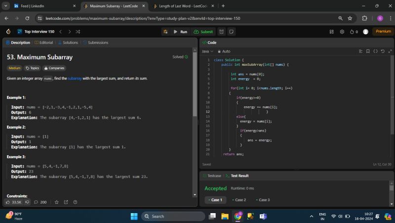 Gajendra Gour on LinkedIn: #day #leetcode2024 #leetcodeinjava #coding # ... Gajendra Gour on LinkedIn: #day #leetcode2024 #leetcodeinjava #coding # ...