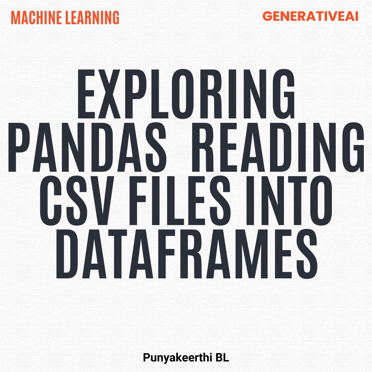 Punyakeerthi BL on LinkedIn: #pandas #pandas #datascience #python #csv ... Punyakeerthi BL on LinkedIn: #pandas #pandas #datascience #python #csv ...