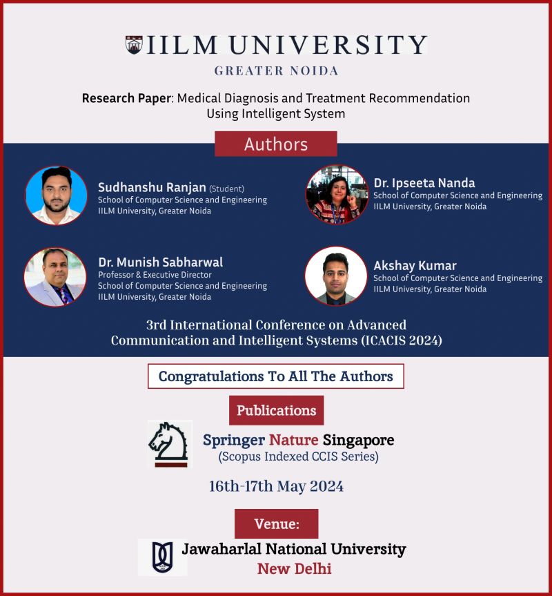 IILM University, Greater Noida on LinkedIn: #icacis2024 #jnu #scse # ... IILM University, Greater Noida on LinkedIn: #icacis2024 #jnu #scse # ...