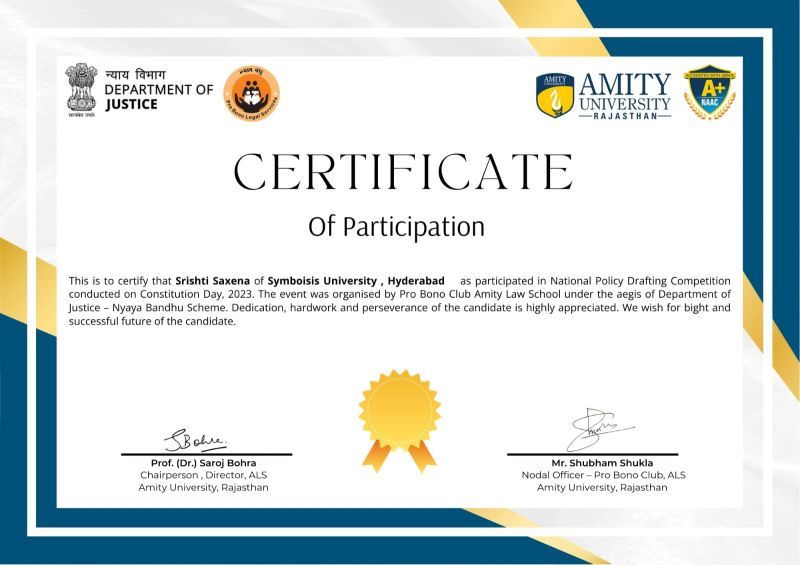 Shrishti Saxena on LinkedIn: I am delighted to announce the completion ... Shrishti Saxena on LinkedIn: I am delighted to announce the completion ...