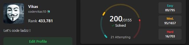 Vikas Sani on LinkedIn: #leetcode #dsa #codingjourney #techmilestone # ... Vikas Sani on LinkedIn: #leetcode #dsa #codingjourney #techmilestone # ...