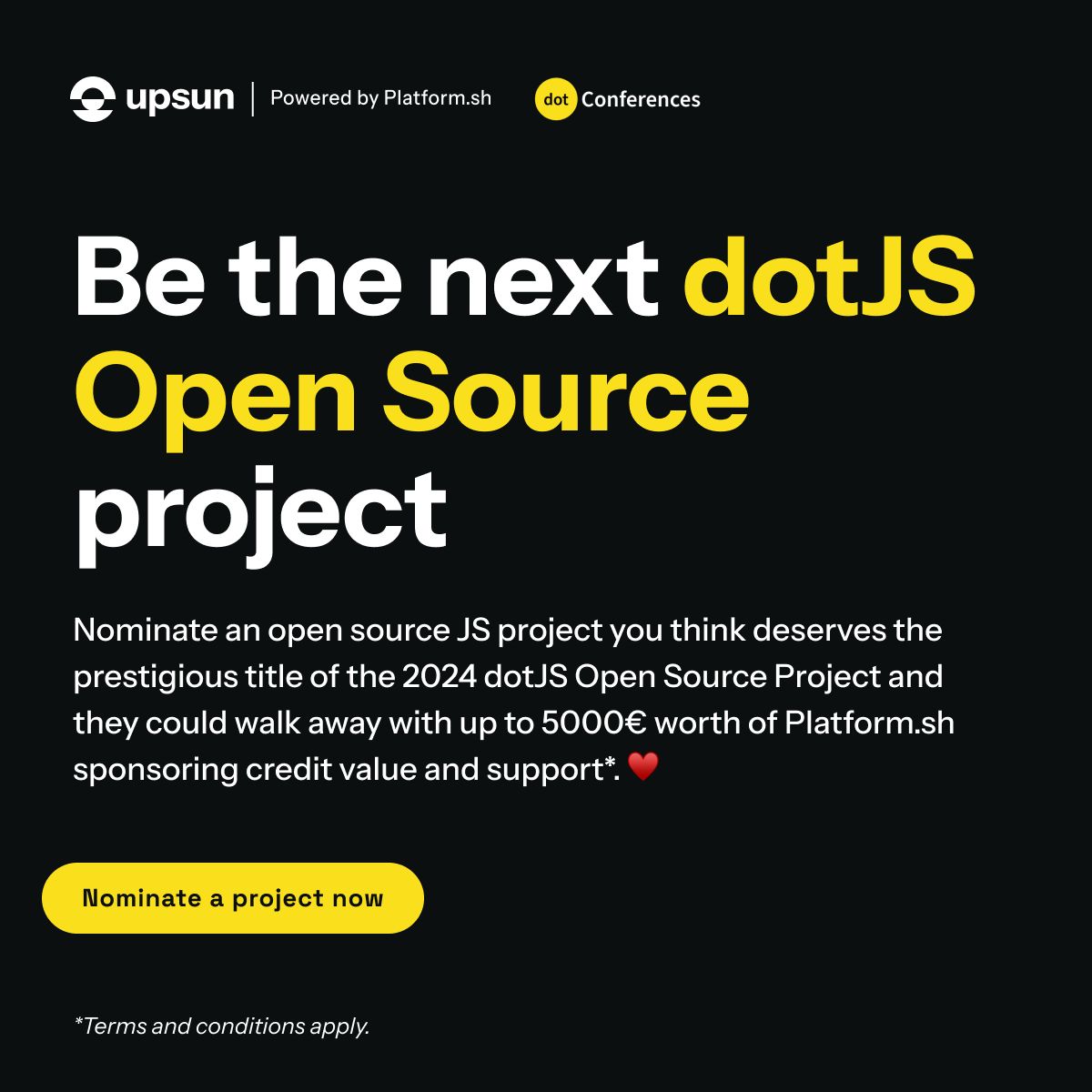 Upsun on LinkedIn: #dotjs #dotjs #js #opensource #award #coding # ... Upsun on LinkedIn: #dotjs #dotjs #js #opensource #award #coding # ...
