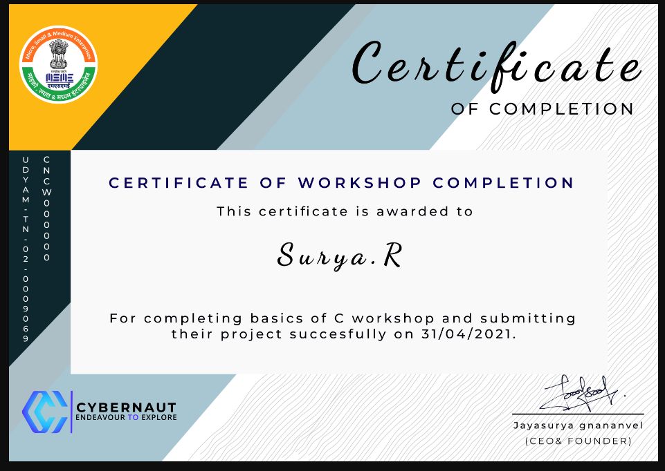 Surya R on LinkedIn: #cybernaut #coding #programminglanguage Surya R on LinkedIn: #cybernaut #coding #programminglanguage
