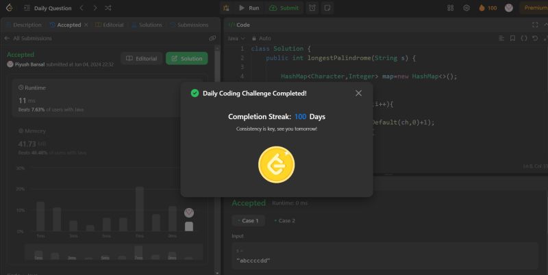 Piyush Bansal on LinkedIn: #leetcode #100daysofcode #problemsolving Piyush Bansal on LinkedIn: #leetcode #100daysofcode #problemsolving